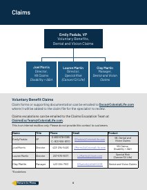 Colonial Life Home Office Directory